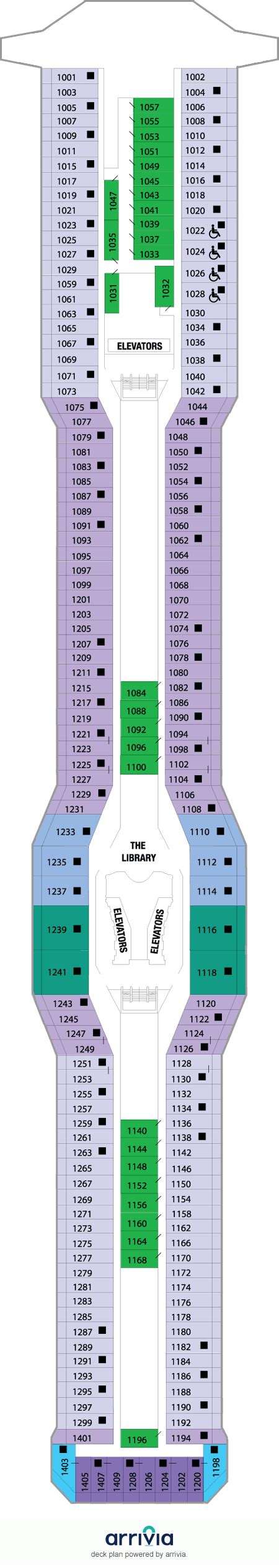 Deck 10 On Celebrity Eclipse Celebrity Eclipse Deck 10 On