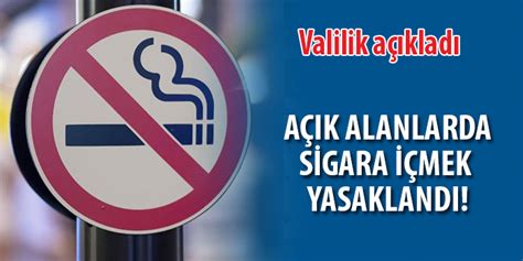 Valilik Açıkladı Bu Alanlarda Sigara Içmek Yasak Flaş Kocaeli Gazetesi