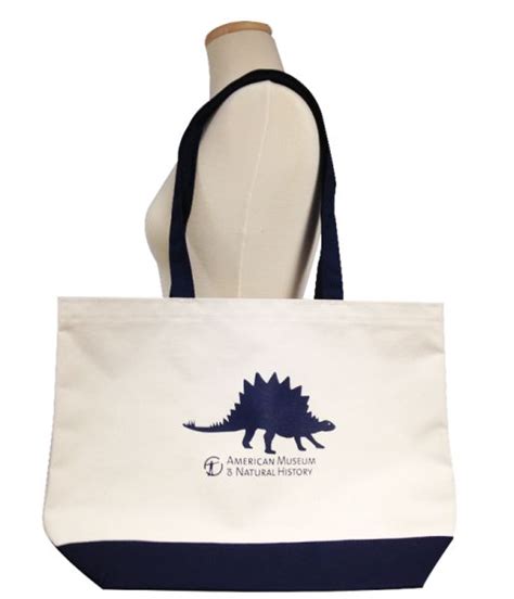 Amnh Stegosaurus Canvas Tote Amnh Store