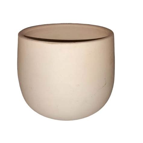 White Ceramic Planter