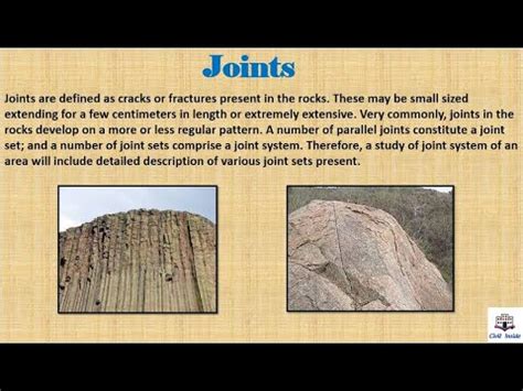 Joints In Engineering Geology Hindi Folds And Faults Structural