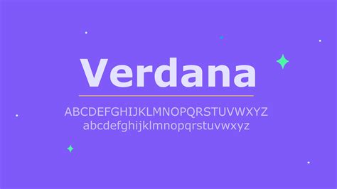 Verdana Font 8 Best Fonts For Resumes Plus 5 Of The Worst