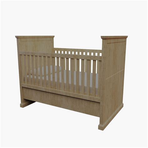Crib 3d Model 19 Max Obj Free3d