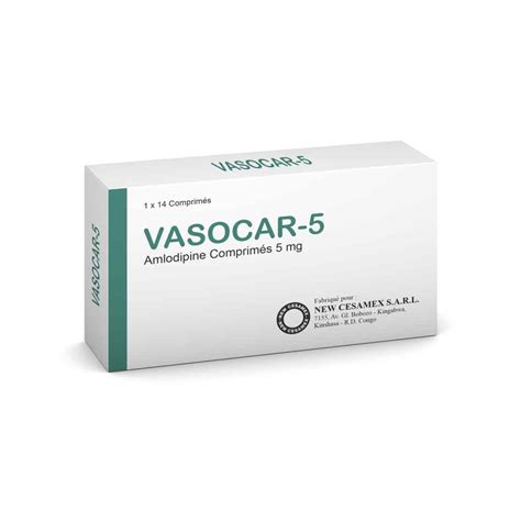Vasocar 10 B 28 Tablet New Cesamex