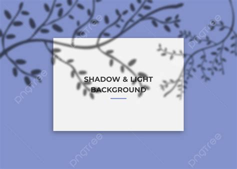 Light And Shadow Effect Background Design With Dark Tree Branches Light Shadow Style
