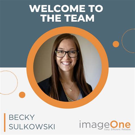 Were Thrilled To Welcome Becky Sulkowski To Our Team As The New Customer Care Team Lead With