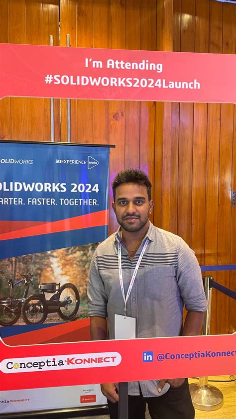 Innvotationday2023 Conceptiakonnect 3dexperienceworks Solidworks2024launch Prasanth R
