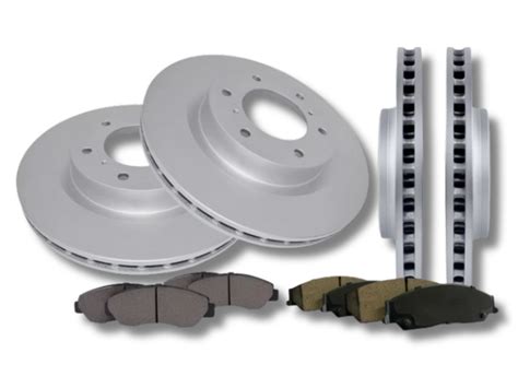 Front And Rear Disc Rotors And Brake Pads Set For Nissan Pathfinder R51 2
