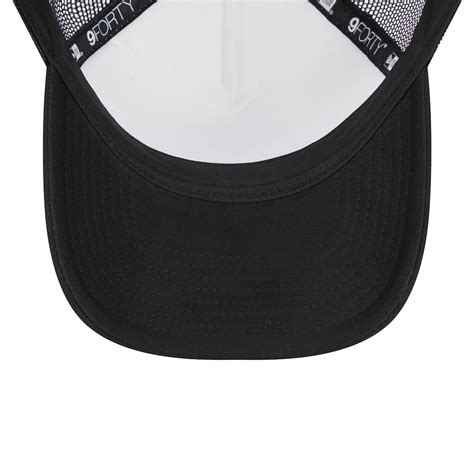 Mens Colorado Rockies New Era White Black Spring Training Circle Foam A Frame 9forty Trucker
