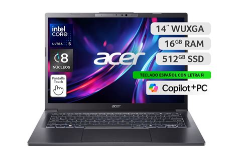 Laptop Aspire 14 Con Ia Intel Core™ Ultra 5 512gb Ssd Acer Store