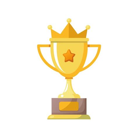 Premium Vector Trophy Vector Illustration