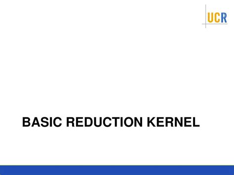 Parallel Computation Patterns Reduction Ppt Download