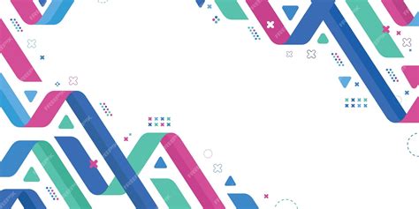 Premium Vector Abstract Ribbon Background With Element Of Colorful Ribbon