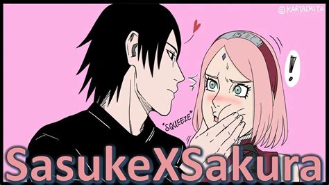 Give Me A Kiss Sakura And Sasuke [sasusaku] Doujinshi [english] [hd]
