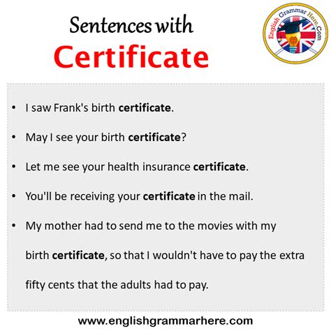 Example Of Certificate Sentence At Robert Fabry Blog