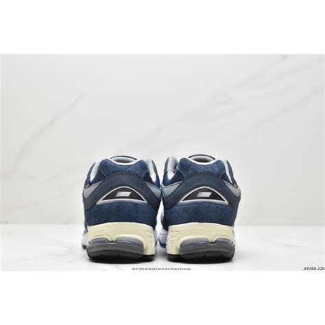 แท้100 New Balance M2002r Dark Blue การดูดซับแรงกระแทกรองเท้าบาสเกตบอล