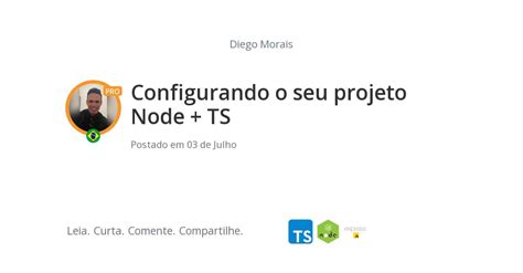 Configurando O Seu Projeto Node Ts
