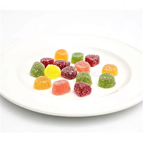 Gummies Isolated On White Background Stock Illustration Illustration