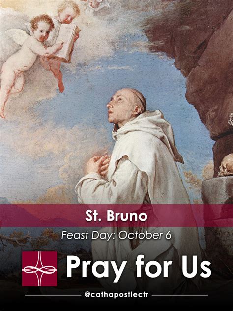 St Bruno — Catholic Apostolate Center Feast Days