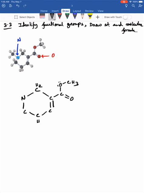 ⏩solvedidentify The Functional Groups In The Following Model Of