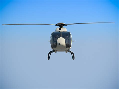 Helicopter Ec 120 3d Model 139 Max Obj Free3d