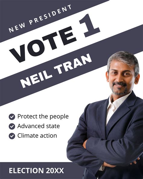 Presidential Election Announcement With Man In Grey Online Instagram