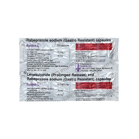 Rablet L Cap Uses Side Effects Dosage Composition And Price Pharmeasy