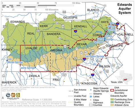Maps And Gis Edwards Aquifer Authority