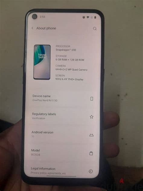 1plus Nord N10 5g Mobile Phones 105431116