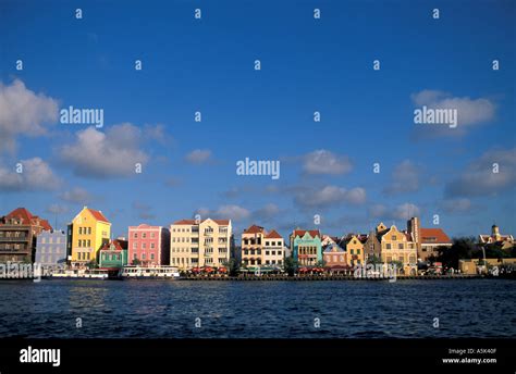 Curacao Willemstad Harbor Scenic Punda Side National Symbol Iconic