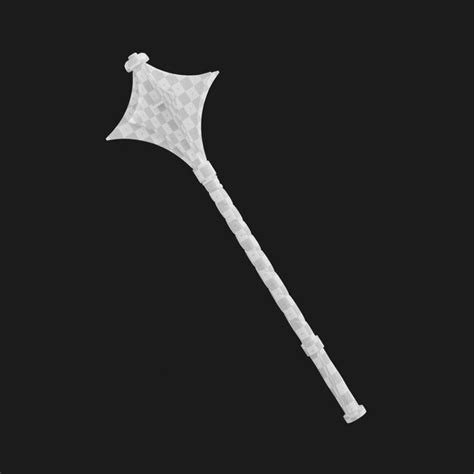 Masse Darmes Médiévale Modèle 3d Premium