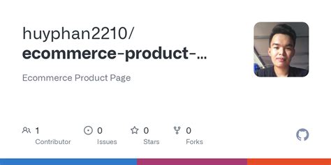 Github Huyphan2210ecommerce Product Page Ecommerce Product Page