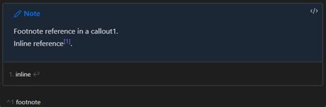 Footnote References In Callouts Don T Display Correctly In Live Preview Bug Graveyard