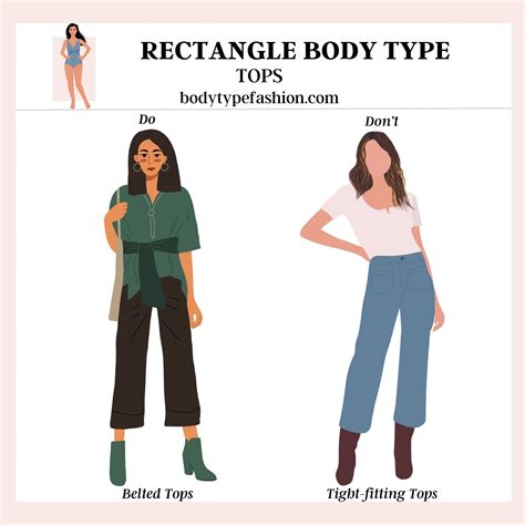 How To Choose Tops For The Rectangle Body Shape Fashion For Your Body