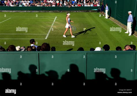 Daniela Hantuchova In Action Against Dominika Cibulkova In The First