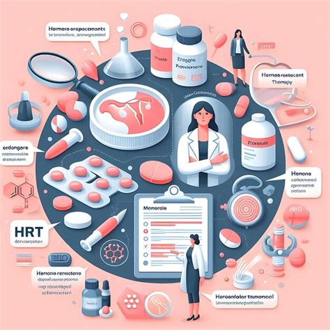 Hormone Replacement Therapy Premium Ai Generated Image