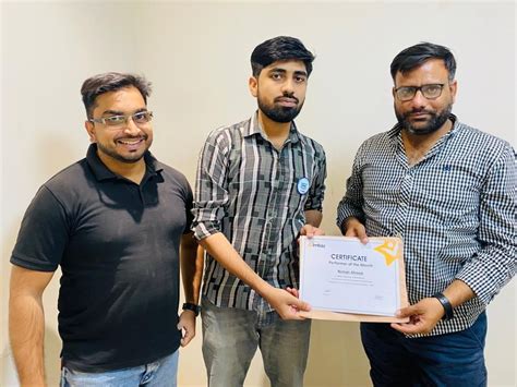 Noman Ahmed On Linkedin Alhamdulillah Received The Best Performance