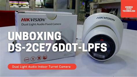 Unboxing Hikvision Indoor Ds 2ce76d0t Lpfs Youtube