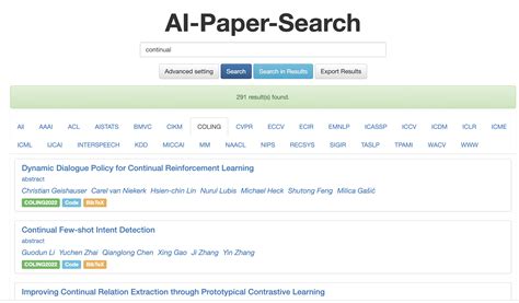 Recommend To Use This Tool To Search Continual Related Papers · Issue 80 · Xialeiliuawesome