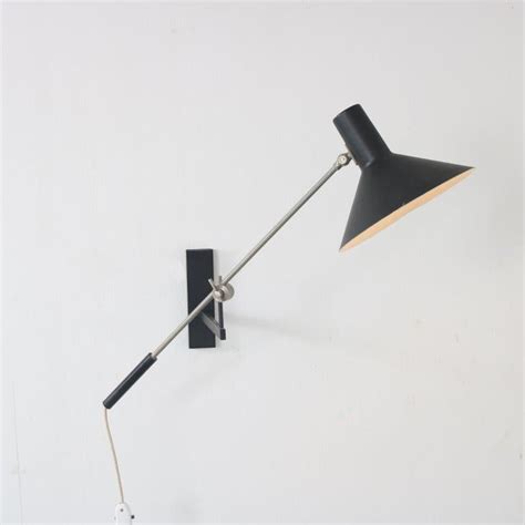 1960s Model 7105 Wall Lamp By J J M Hoogervorst For Anvia Netherlands De Vreugde Design
