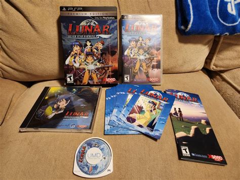Yahooオークション Lunar Silver Star Harmony Premium Edition Psp