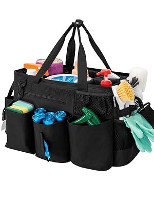 Ibvivic Wearable Cleaning Caddy Bag For Cleaning Supplieslarge Capacity Cleaning