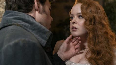 ‘bridgerton Breaking Down Polins First Kiss With Nicola Coughlan