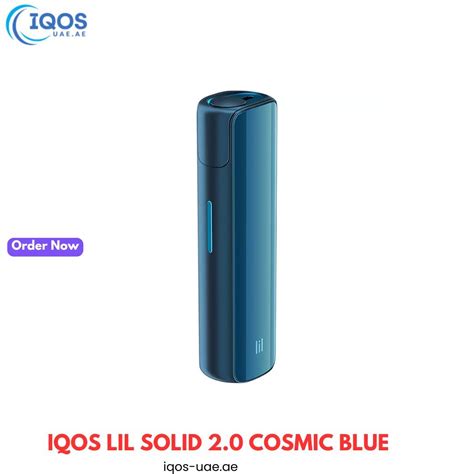 Iqos Lil Solid 20 Cosmic Blue In Dubai Uae