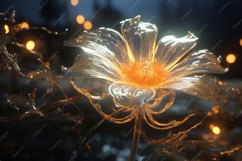 Premium Ai Image Echo Flower That Conveys Messages