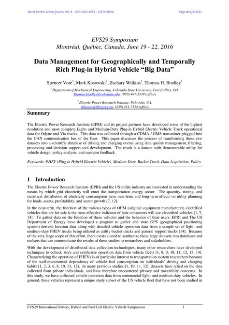 pdf data management for geographically and temporally rich plug in