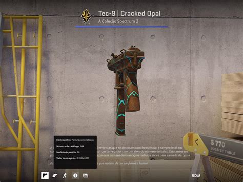 Tec 9 Cracked Opal R Csgo
