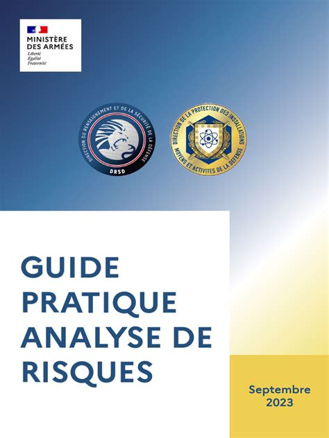 Guide Pratique Analyse De Risques Drsd Dpid Pdf