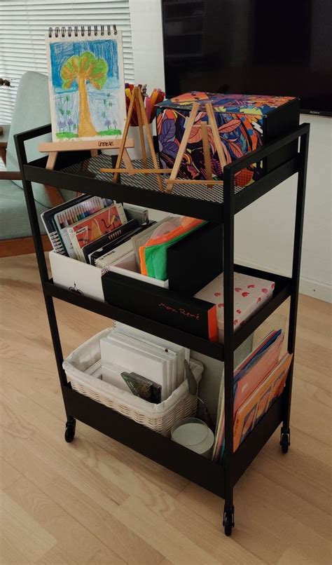 Ikea Nissefors Drawing Cart Organizzazione Letti A Castello