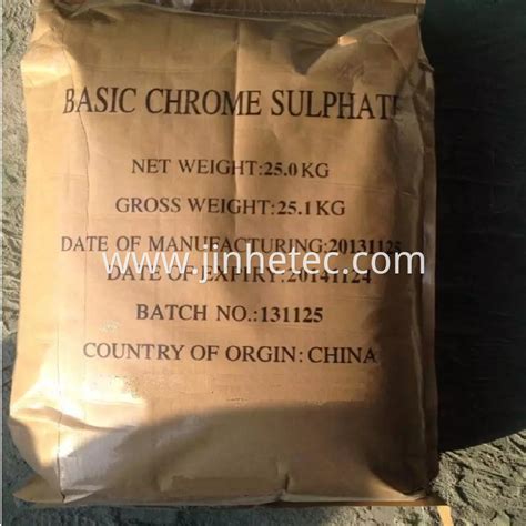 Synthesis Of Bcs Basic Chromium Sulphate China Manufacturers Suppliers